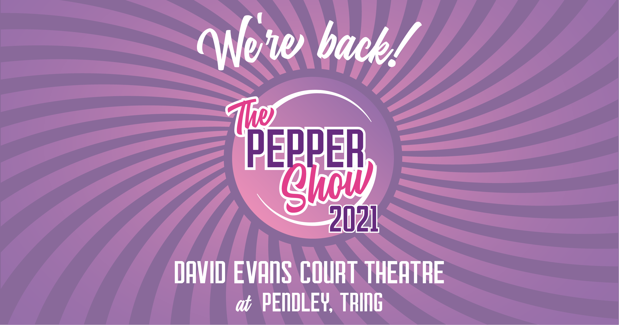 The Pepper Show is back for 2021! - Pepper Foundation